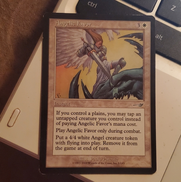 Other | Angelic Favor Magic Card | Poshmark